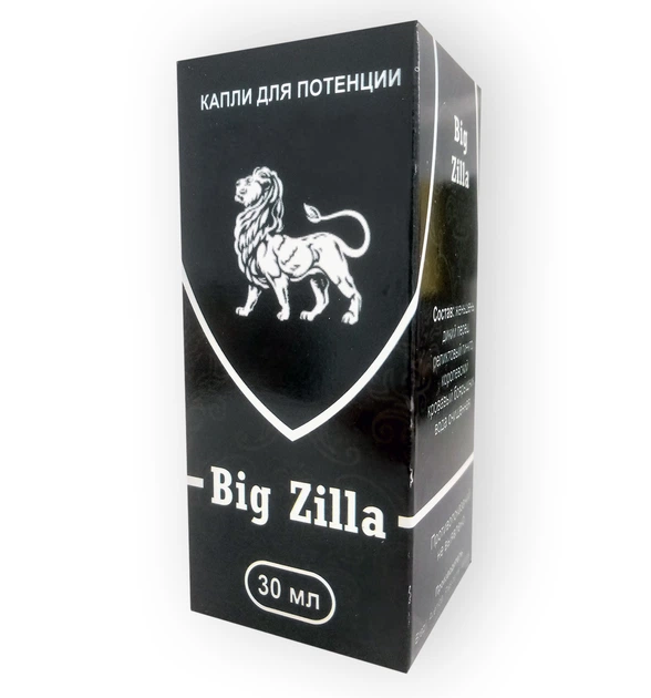 Big Zilla - Капли для потенции – фото, отзывы, характеристики в ...