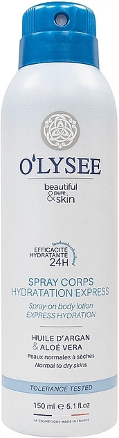 Лосьон-спрей для тела - O'lysee Spray-on Body Lotion Express Hydration ...