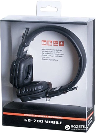 Наушники Real-El GD-700 Mobile Black купить в интернет-магазине ROZETKA - Наушники Real-El GD ...