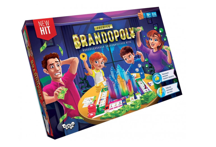 Гра Brandopoly premium G-BrP-01-01 Danko Toys – фото, відгуки ...