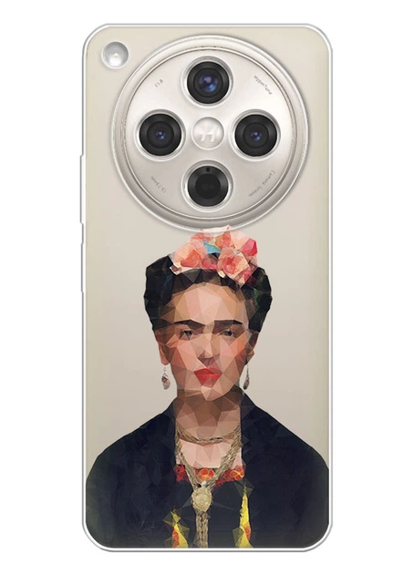 Прозорий силіконовий чохол iSwag для Oppo Find X8 з малюнком - Фріда ...