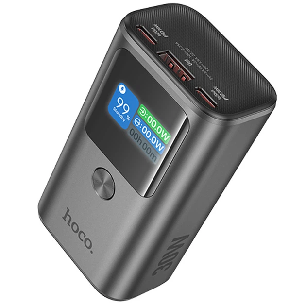 Портативний ЗП Power Bank Hoco Q17 Electric PD30W 10000 mAh Space Gray ...