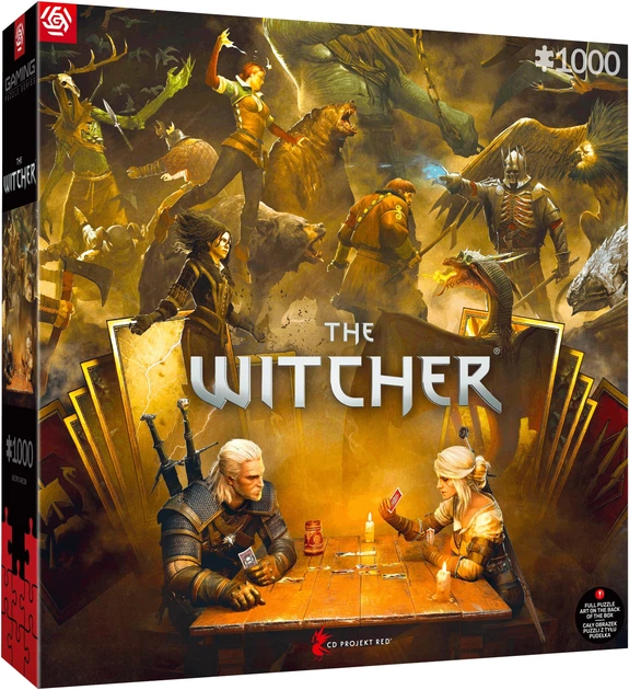 Пазл Good Loot The Witcher Playing Gwent 1000 элементов (5908305249634 ...