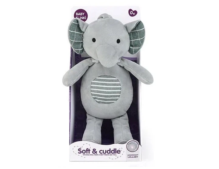 Нічник-іграшка Baby Sunki Слоник 16х13х31 см Сірий (138997) – фото ...