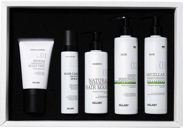 Комплекс Hillary Perfect Care Hair Aloe для сухого и поврежденного типа ...