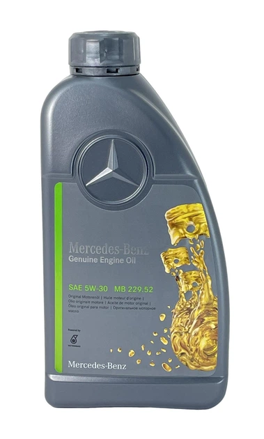 Моторное масло Mercedes Benz MB 229.52 SAE 5W30 1 л для авто Мерседес ...