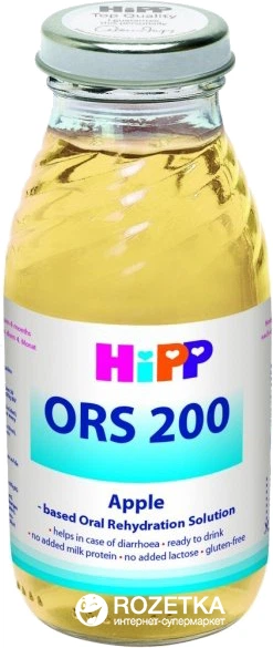 Яблочный раствор HiPP ORS 200 мл (9062300114550) – фото, отзывы ...