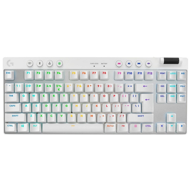 Клавиатура Logitech G PRO X TKL Lightspeed White Tactile (920-012148 ...