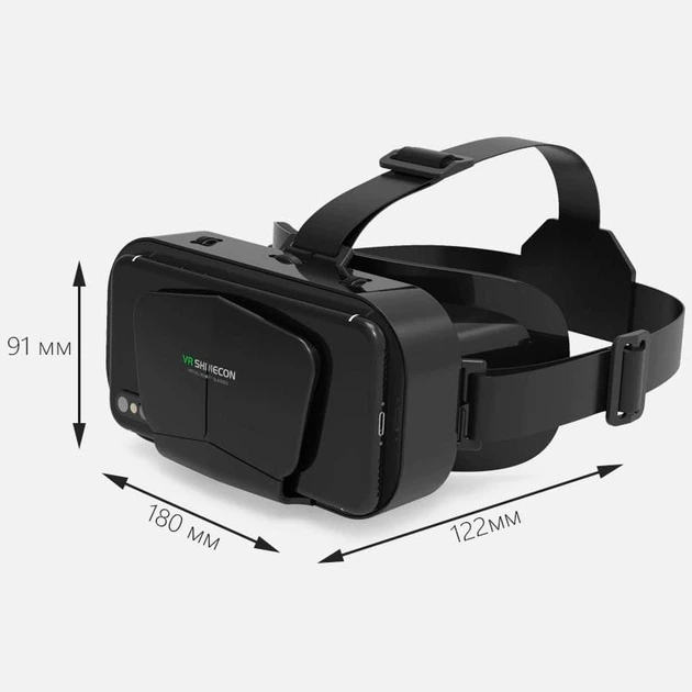 Окуляри віртуальної реальності VR Shinecon G10 для смартфонів з великим ...