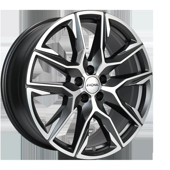 Литые диски Ronal R71 R20 W8.5 PCD5x130 ET41 DIA84.1 (grey polished ...