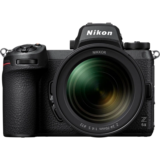 Бездзеркальний фотоапарат Nikon Z6 II kit (24-70mm) (VOA060K001) купити ...