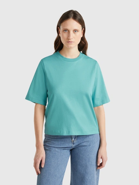 Футболка хлопковая женская United Colors of Benetton 3BL0E17G5-12J L ...