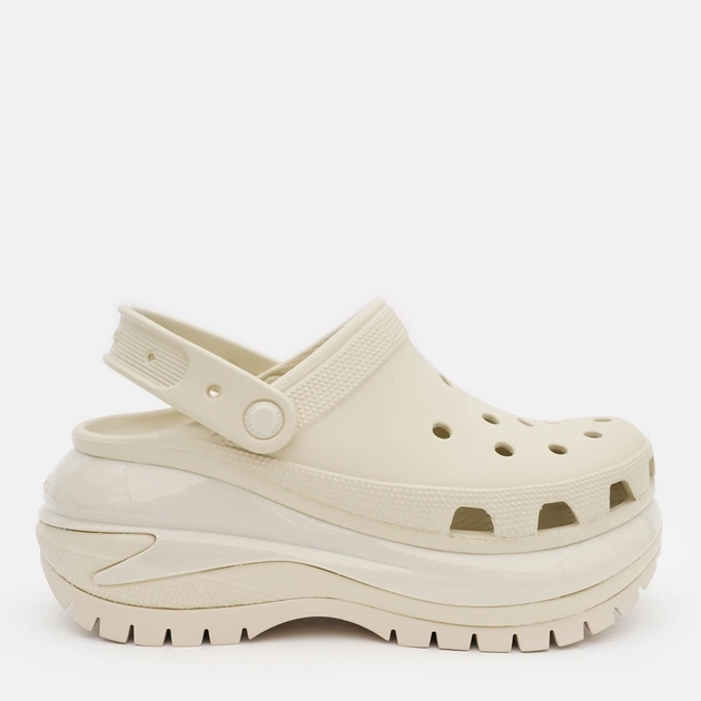 женские кроксы Crocs Mega Crush Clog Bone 207988-2Y2 42-43 (M9/W11) 27 ...