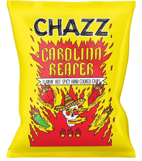 Чипси картопляні Chazz з перцем Кароліна Ріпер 50 г (0.05 кг ...