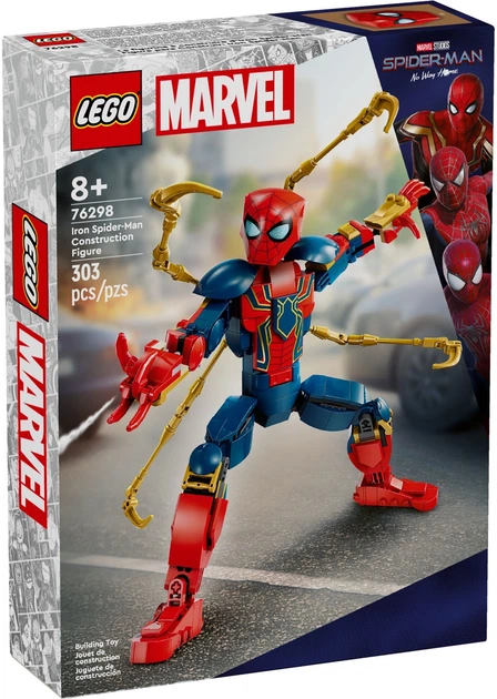 Конструктор LEGO Super Heroes Человек Паук 303 детали 6 шт (76298 ...