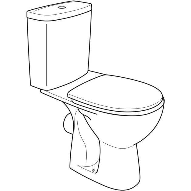 Унитаз-компакт KOLO FREJA L79211 с бачком и сиденьем дюропласт Soft ...