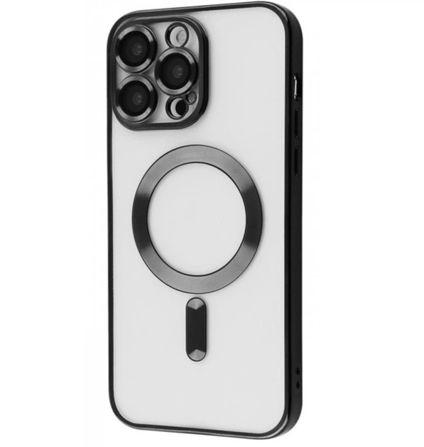 Чохол Metal Matte Case with Magnetic Ring iPhone 13 Pro Max black ...
