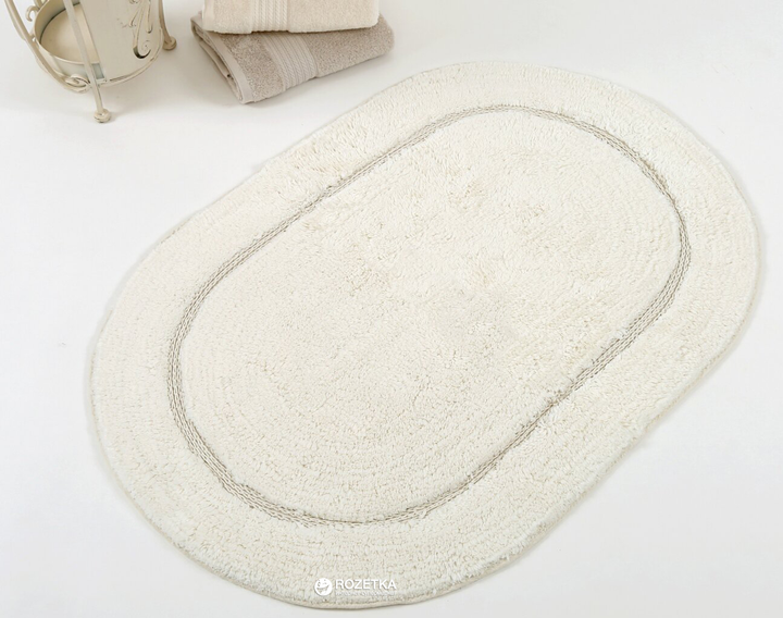 Коврик в ванную комнату Irya 50x75 см Молочный (8699396056658) – фото ...