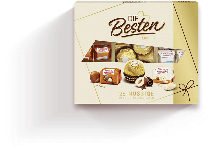 Цукерки Ferrero Die Besten der mix fiir nussliebhaber 250 г – купити в ...