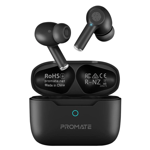 Bluetooth-гарнітура Promate ProPods Black 19264 купить в интернет-магазине ROZETKA - Bluetooth ...