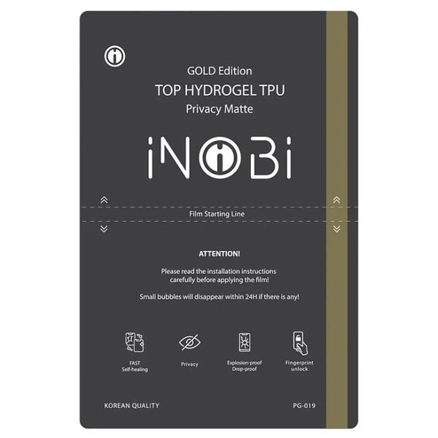 Защитная гидрогелевая пленка iNobi Gold для Apple iPhone 16e, A3409 ...