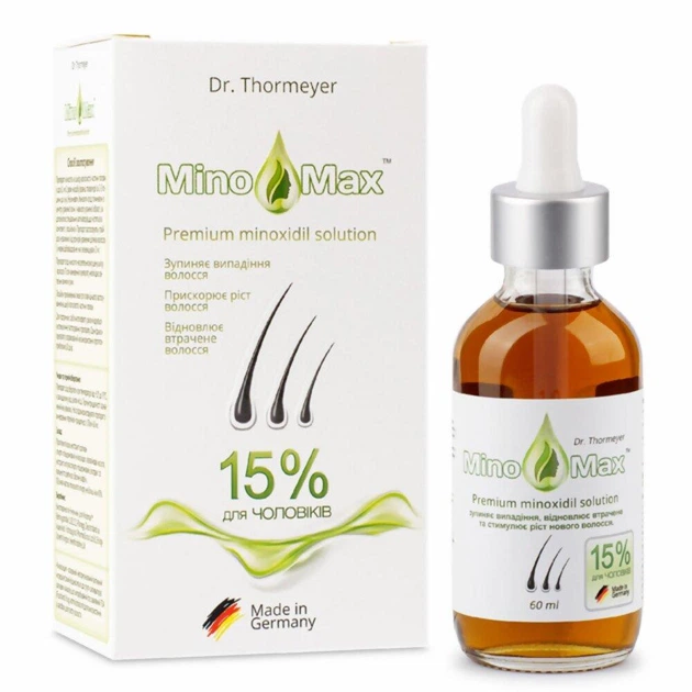 Лосьйон Міномакс MinoMax 15% ( від випадіння волосся, для росту волосся ...