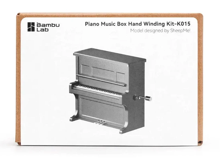 DIY комплект для печати и сборки — Музыкальная шкатулка Фортепиано ...