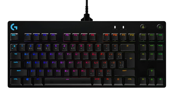Клавиатура Logitech G PRO USB Black (920-009392) – фото, отзывы ...