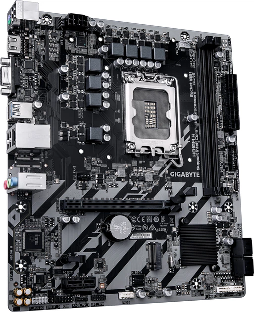 Материнська плата Gigabyte H810M H (s1851, Intel H810, PCI-Ex16) – фото, відгуки, характеристики ...