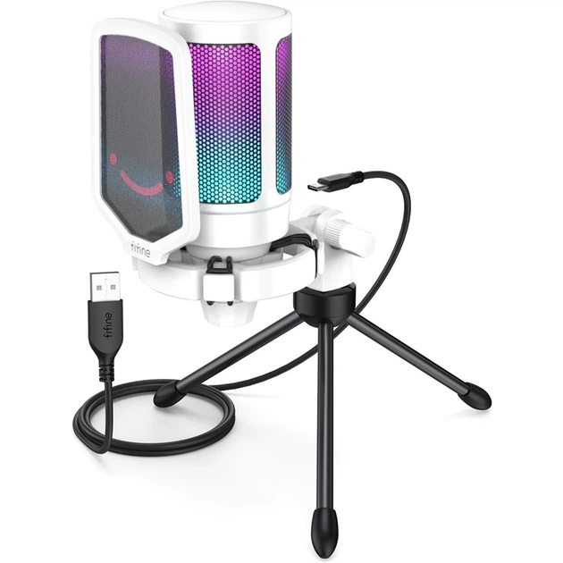 Микрофон Fifine Ampligame A6VW White – фото, отзывы, характеристики в ...