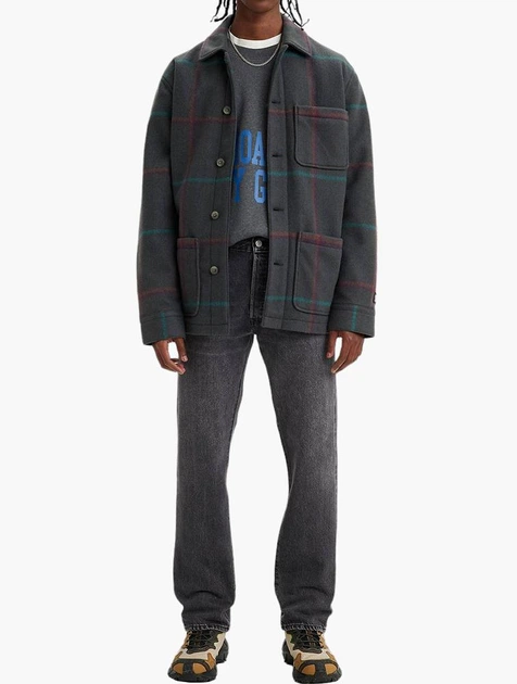 Джинси чоловічі Regular fit Levi's 501 Original 005013370 W33L34 Темно ...