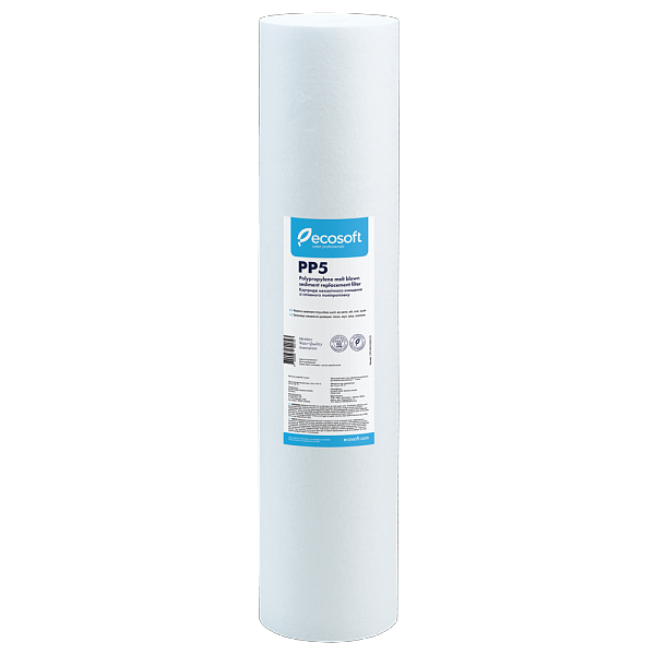 Картридж із спиненого поліпропілену ECOSOFT 4.5"x20" 5 мкм (CPV45205ECO) – фото, відгуки ...