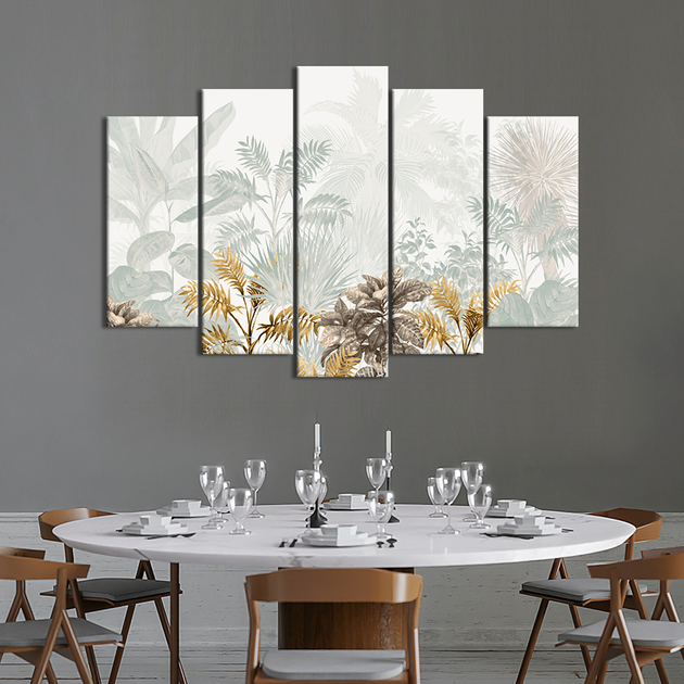 Картина на холсте Красивые тропические джунгли 187x119 см V469 5 Xl фото отзывы