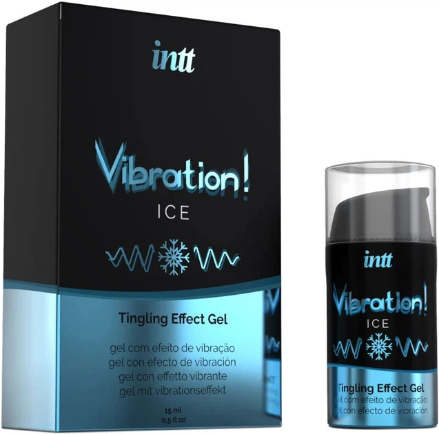 Жидкий вибратор Intt Vibration Ice с охлаждающим эффектом 15 мл ...