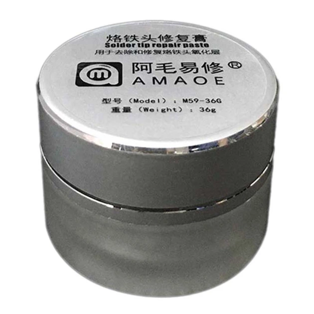 Паста Amaoe M59-36G для восстановления паяльных жал (очистка кислотной пастой) – фото, отзывы ...