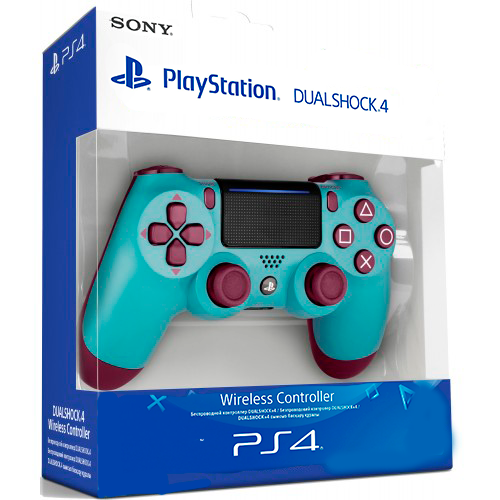 Геймпад Dualshock 4 для PS4 Blue Bery в упаковке (бирюзовый ...