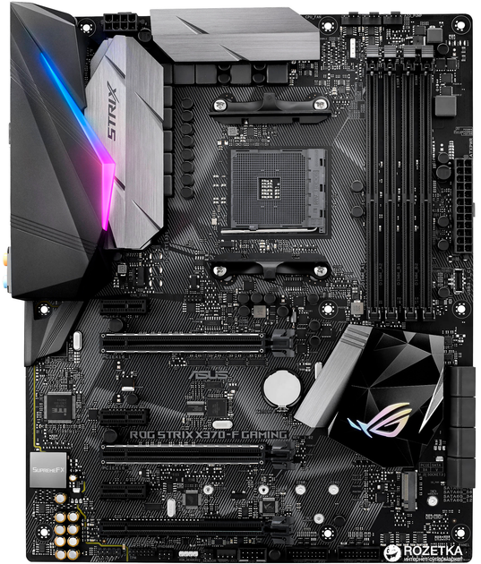 Материнская плата Asus ROG Strix X370-F Gaming (sAM4, AMD X370, PCI ...