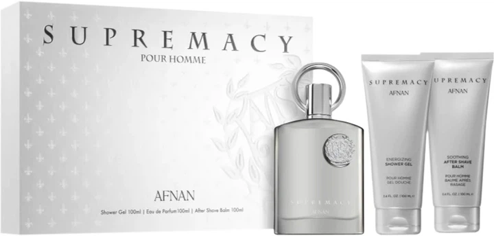 Набор для мужчин Afnan Supremacy Silver Парфюмированная вода 100 мл ...