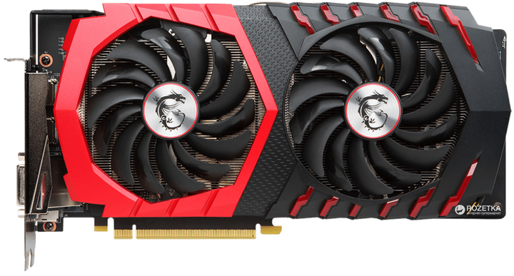 Видеокарта MSI PCI-Ex GeForce GTX 1060 Gaming VR 6GB GDDR5 (192bit ...