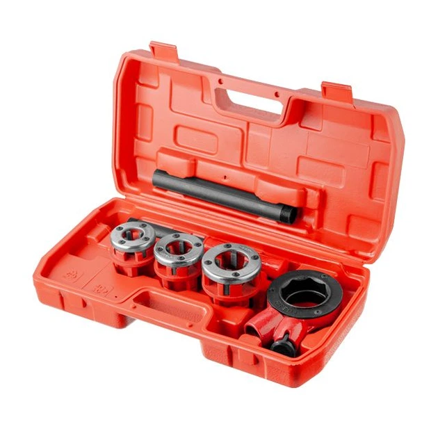 Набір плашок трубних для нарізання різьби 1/2"; 3/4"; 1", 3 од. INTERTOOL SD-8003 – фото ...