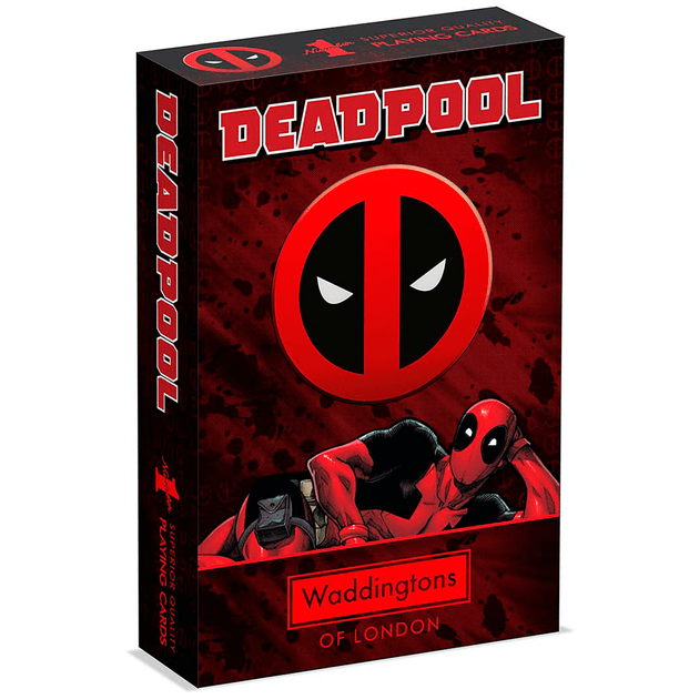 Гральні карти Марвел Marvel Deadpool Play Cards Game Waddingtons Number ...