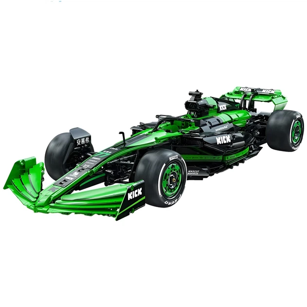 Конструктор CaDA C64010 Formula F1 Sauber Team Kick Green Racing Car ...