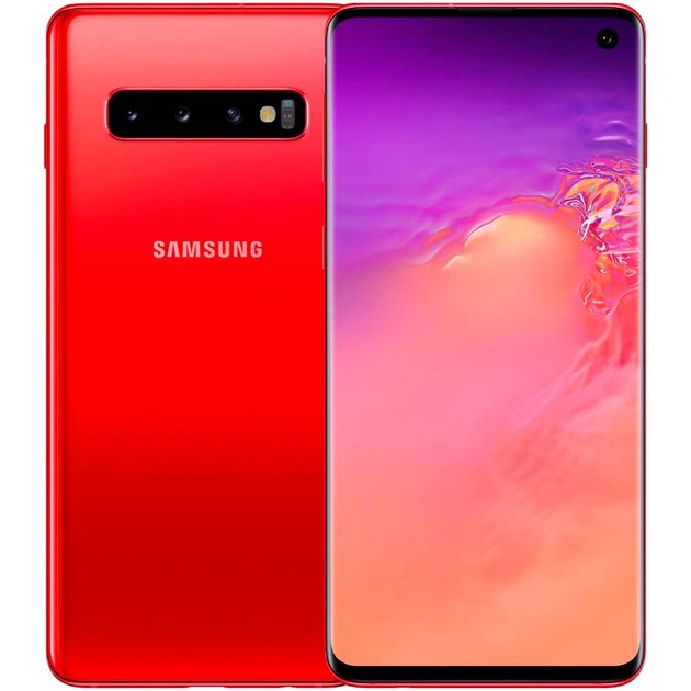 Смартфон Samsung Galaxy S10 (G973F) 128Gb Red (SM-G973FZRDSEK) (Grade B ...