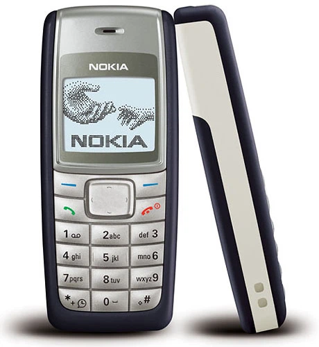 Мобильный телефон Nokia 1112 White Screen Black Limited (2006) – фото ...