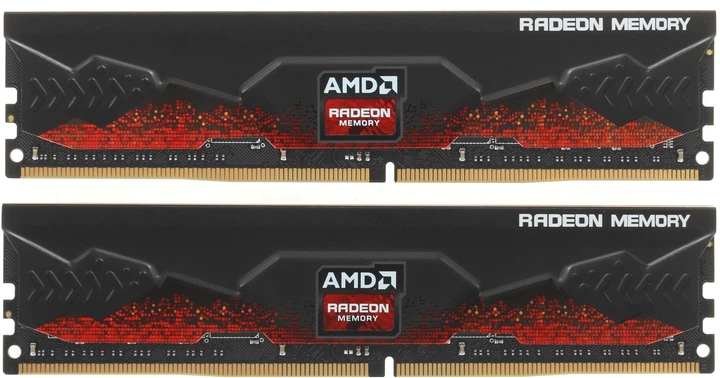Оперативная память AMD DDR4-3200 16384MB PC4-25600 (Kit of 2x8192) R9 ...