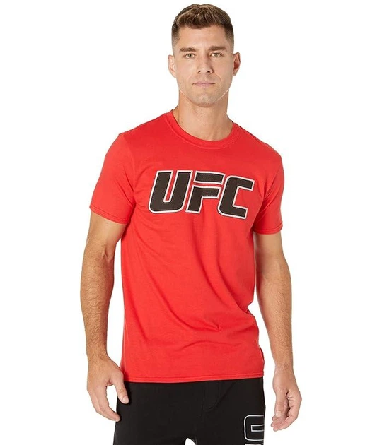 Футболка UFC Logo Stitch Tee Color: Red (01RED0037) M – Брендовий одяг ...