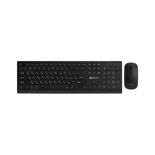 Комплект Xtrike ME MK-208W Wireless UA Black (MK-208WUA) – фото, отзывы ...