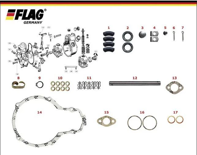 Ремкомплект ТНВД (регулятора) 1 427 010 002 (1427010002) 80 0230(80 ...
