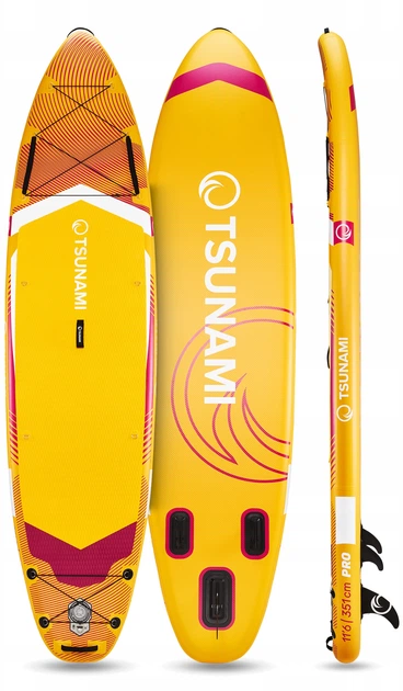 Надувна SUP дошка TSUNAMI PRO 350 см з веслом T11 (P-5905973405584 ...