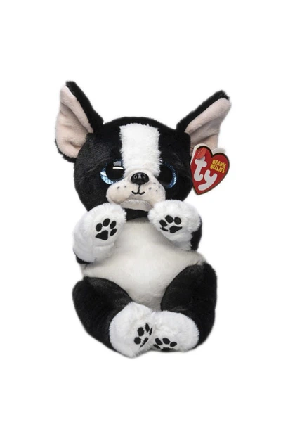 Дитяча іграшка м’яконабивна TY BEANIE BELLIES - Чорно-білий песик "TINK ...